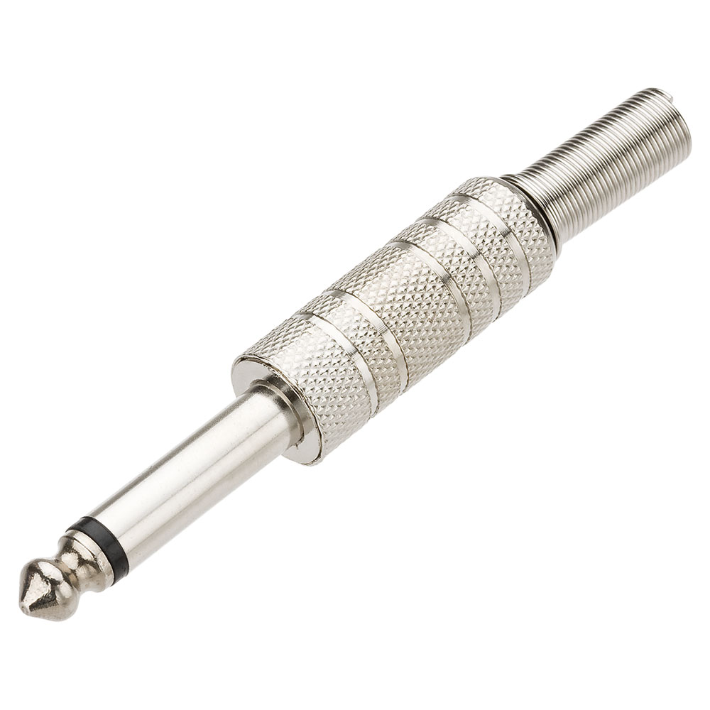 S&B - Plug P10 mono metal c/ mola - S&B